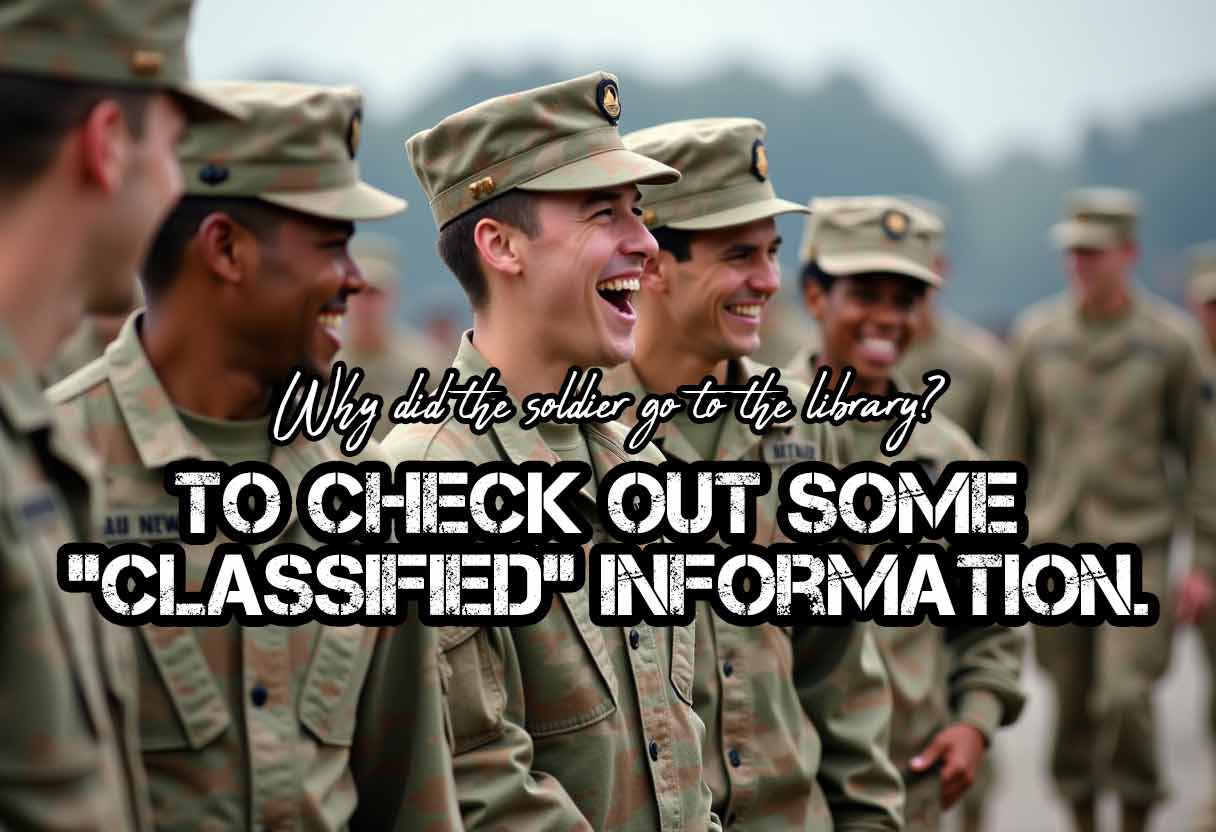 Marching with Laughter: The Best Army Jokes Ever!
